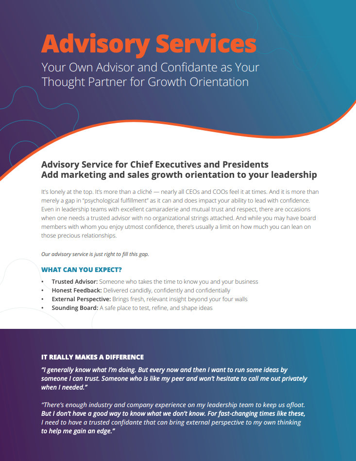 Advisory Services Overview